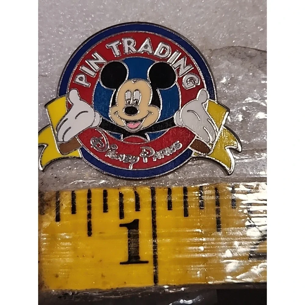 Disney | Jewelry | Disney Pin Mickey Keep On Tradin Mystery Parks ...